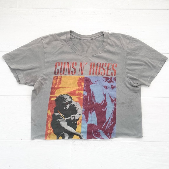 Guns N’ Roses | Tops | Guns N Roses Crop Top | Poshmark